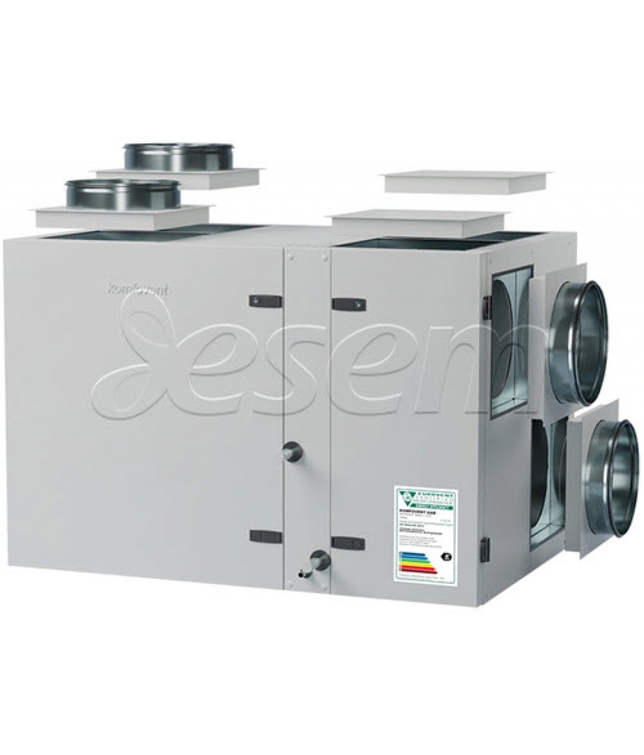 Verso R rotaciniai rekuperatoriai | el-vent.com™